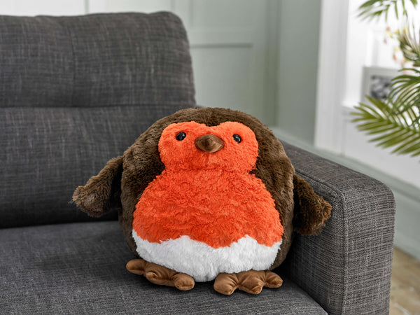 Soft Giant Handwarmer – Red Robin | Cozy Time Plush Toy – Deyongs
